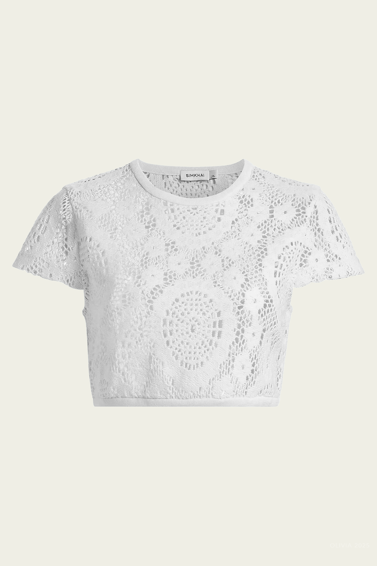 Lidie Lace Top in White