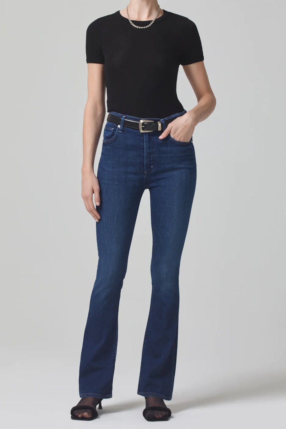 Lilah High Rise Bootcut 30" Jean in Provance